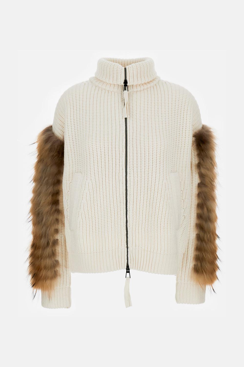 Parosh JACKET - STRIPED SWEATER $375.10 USD - XS - Biffi Boutiques